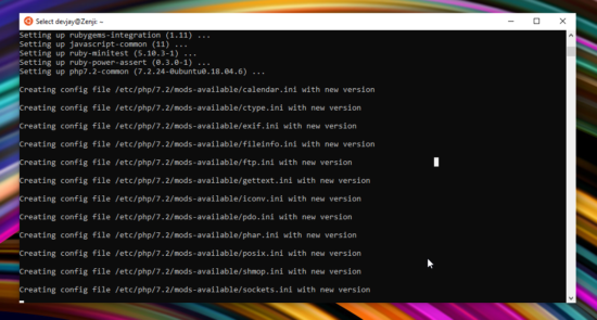 Install Php 7 And Composer On Windows 10 Through Ubuntu In Wsl Chief Of Stack